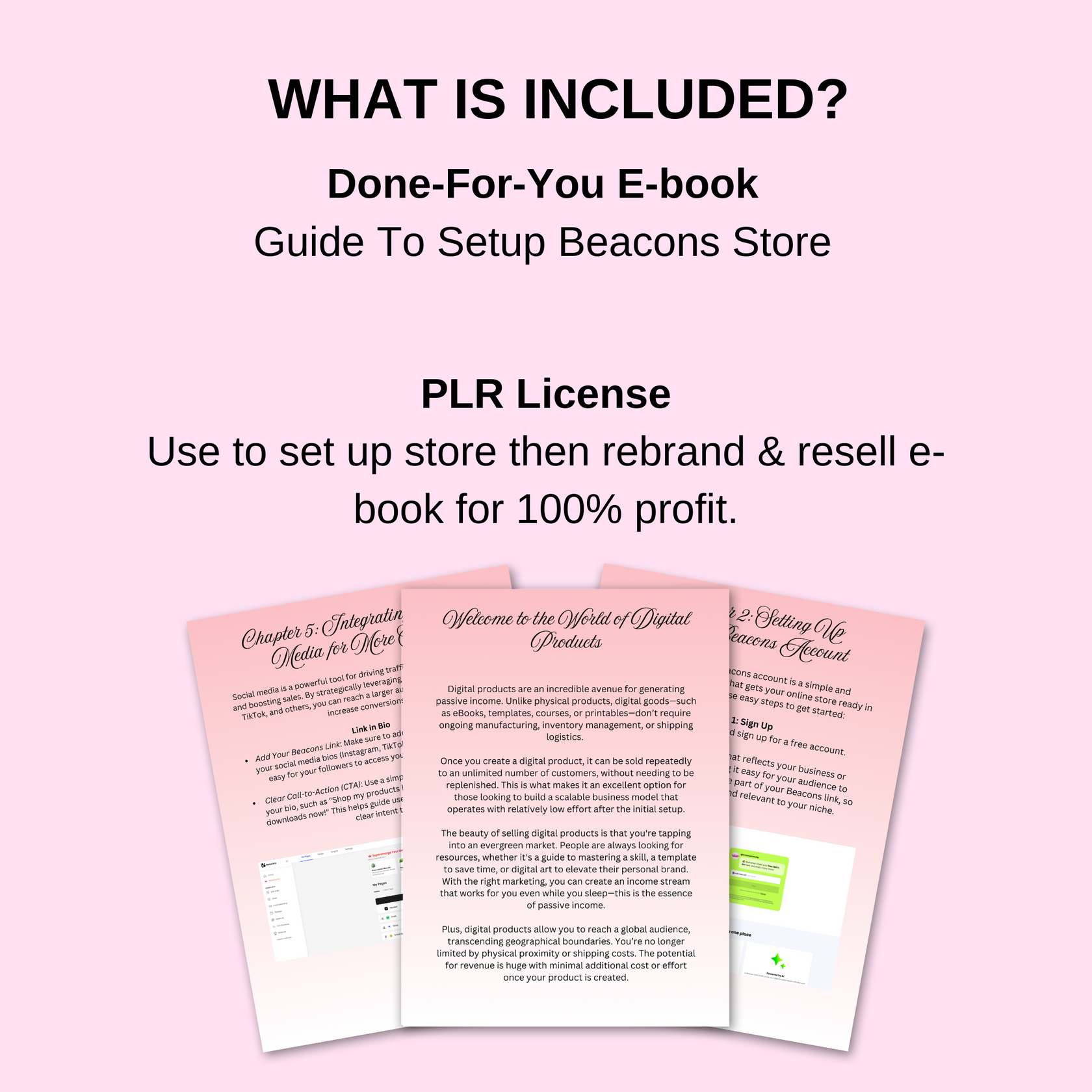 Beacons Store Setup Guide – Glam Boss University